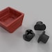 Cherry Profile, MX Compatible Keycap CAD File Set, R1-R4 1U. Print or ...