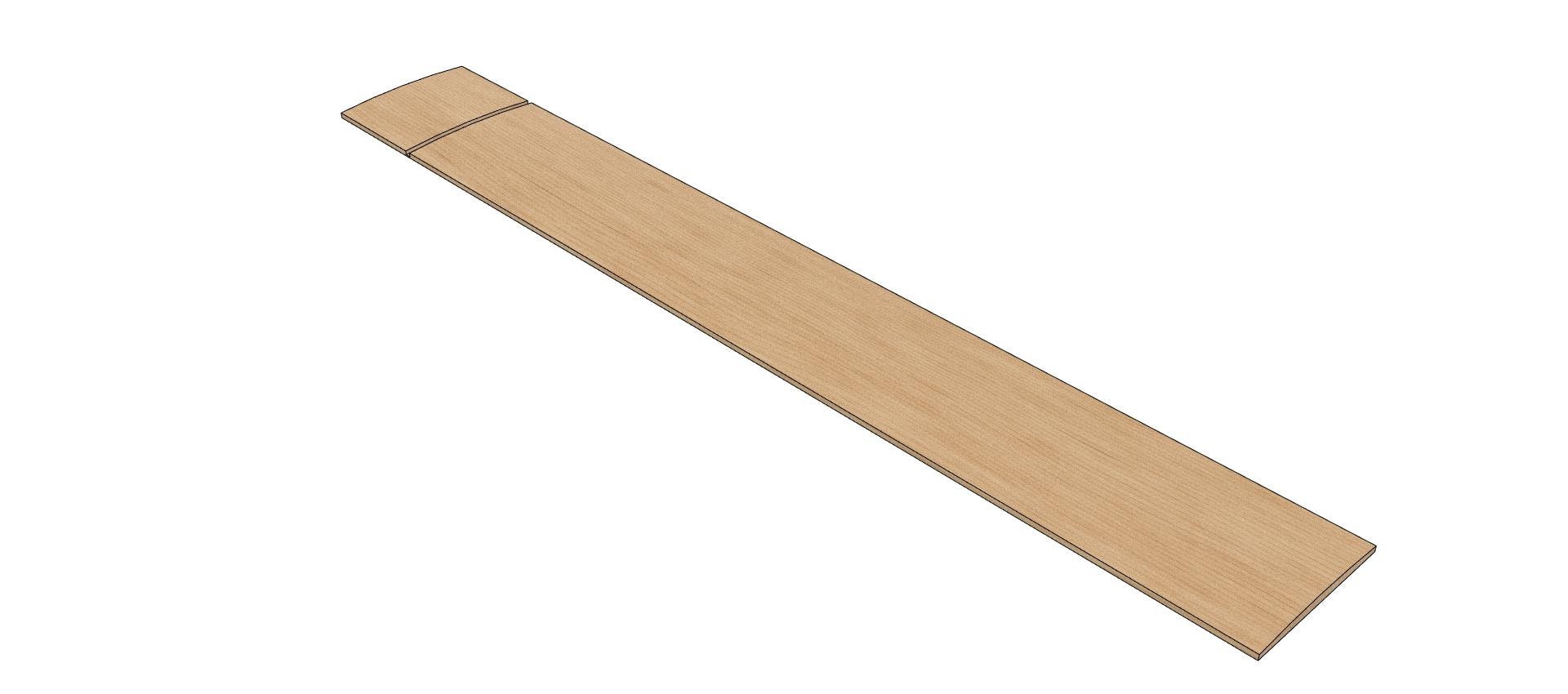 Universal 24F Scale Fretboard | 3D CAD Model (STEP F3D Fusion 360) | 24 ...