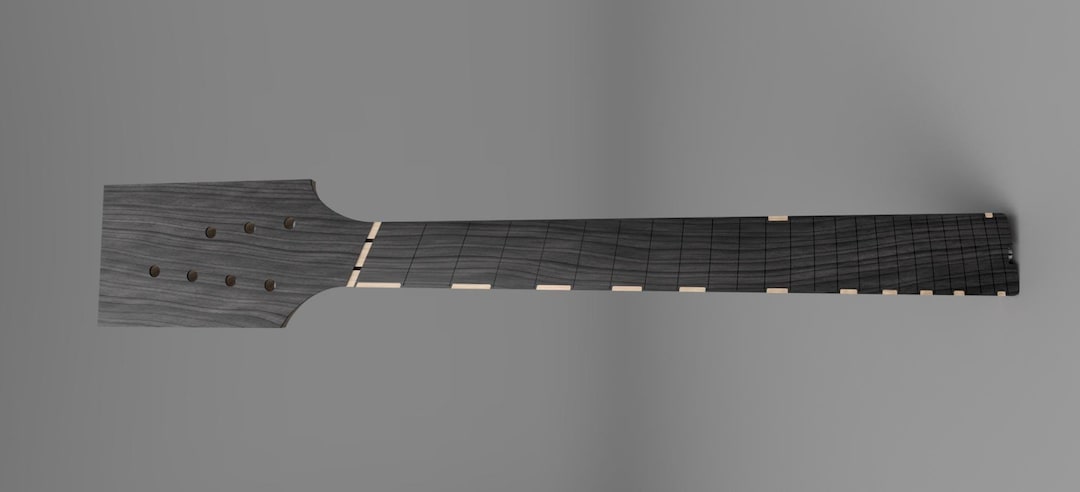 7 String Multiscale Guitar Neck and Fretboard File Set | M7G 25.5-27 ...