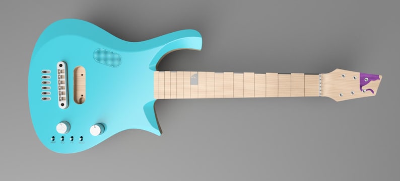 CUSTOM Fretboard | 3D CAD Model (STEP F3D Fusion 360) | Any Scale, and ...