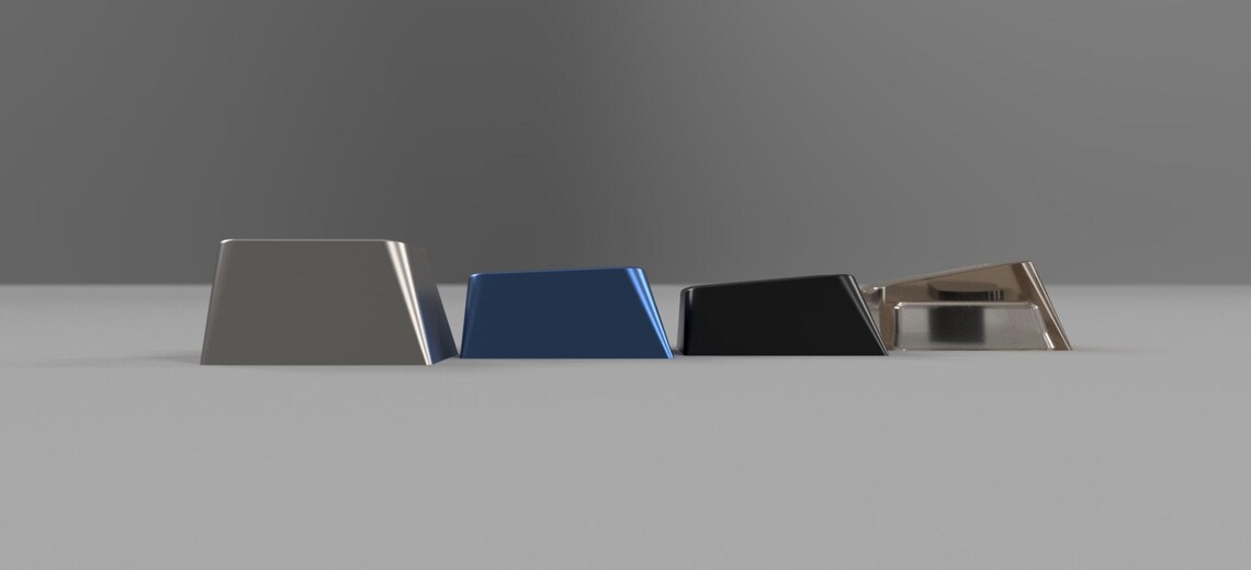 Cherry Profile, MX Compatible Keycap CAD File Set, R1-R4 1U. Print or ...