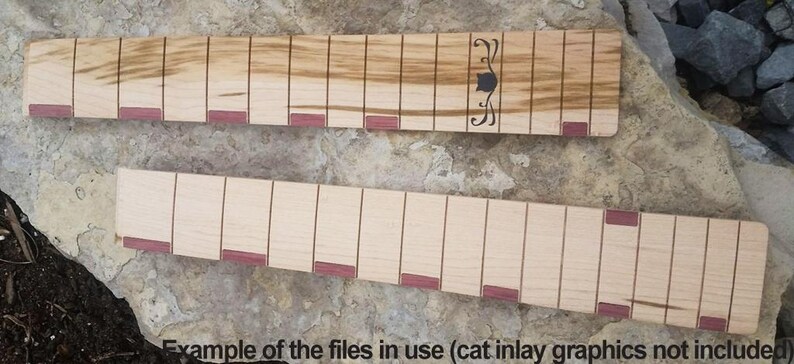 CUSTOM Fretboard | 3D CAD Model (STEP F3D Fusion 360) | Any Scale, and ...