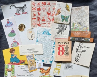 Vintage Paper Ephemera - Etsy