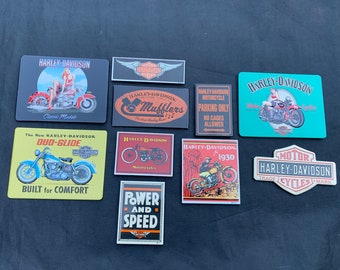 Harley Magnets - Etsy