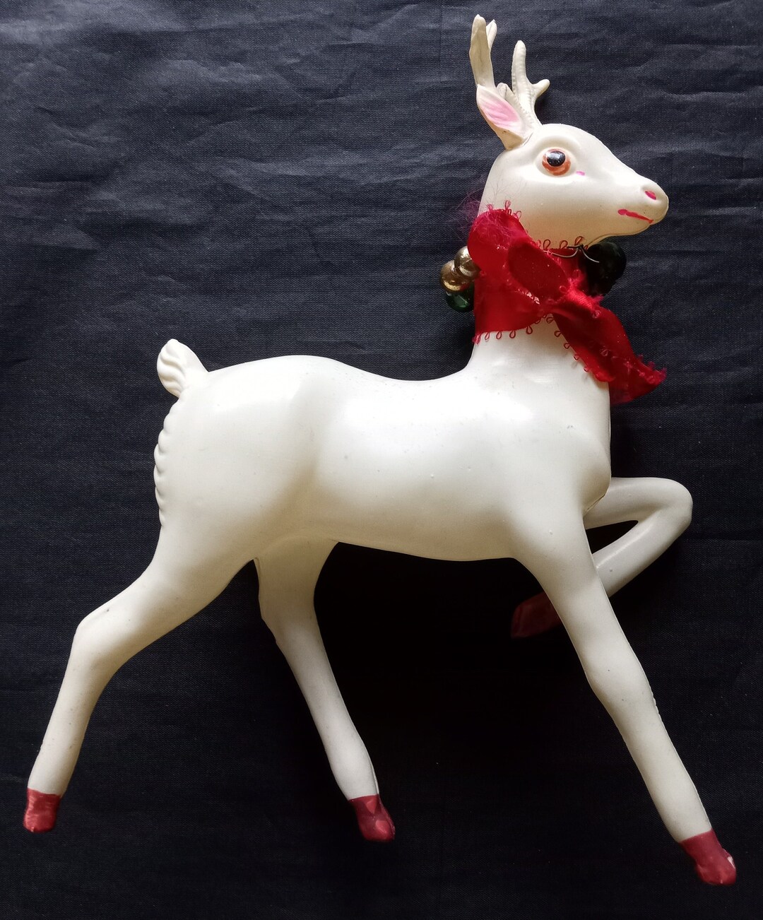 Vintage Celluloid Reindeer Figurine: 9.5" Made in Japan - Etsy
