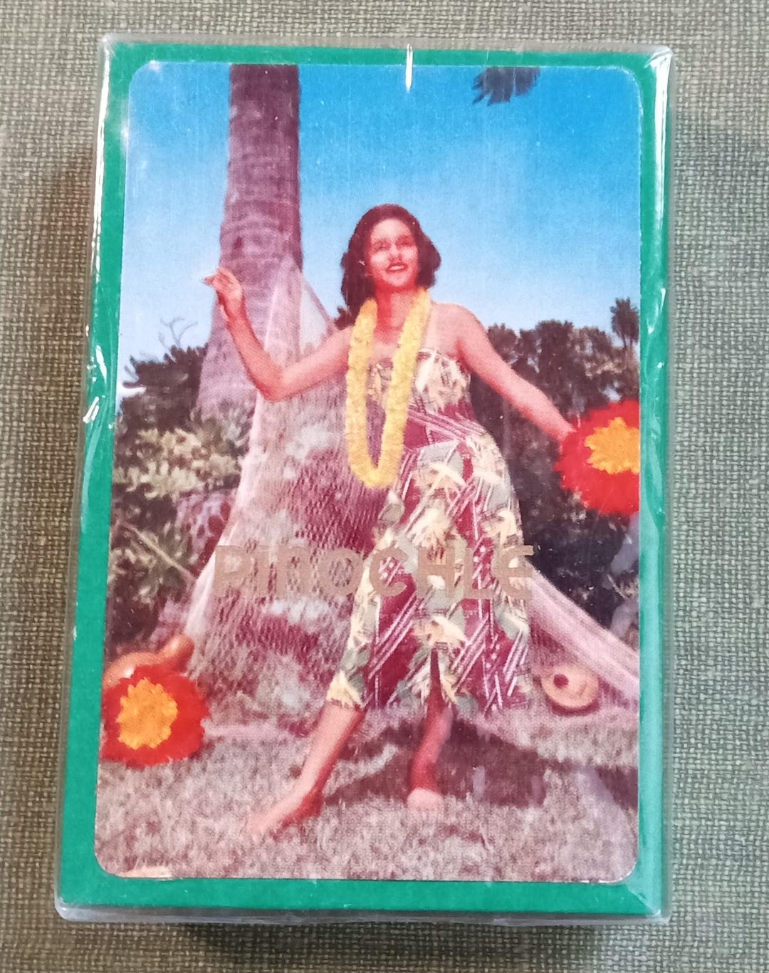 Vintage Souvenir of Hawaii Hula Girl Sealed Playing Card Deck - Etsy