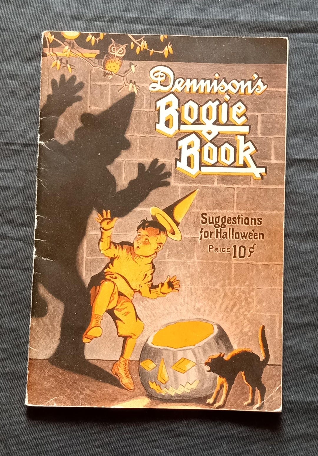 Vintage 1923 Dennison's Bogie Book Halloween Costumes Decorations - Etsy