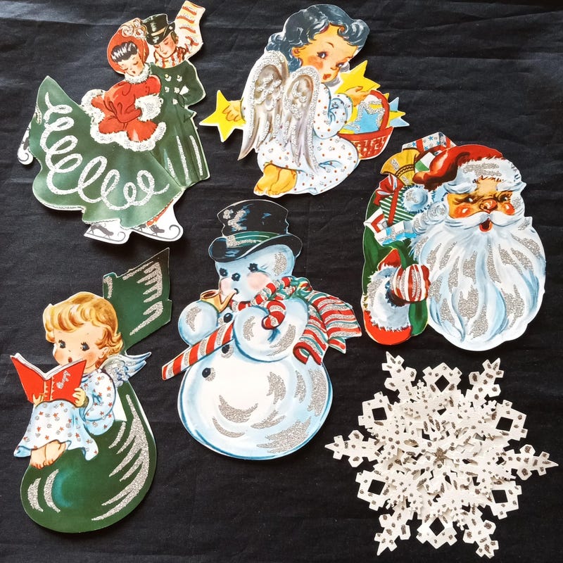 Christmas Die Cuts - Etsy