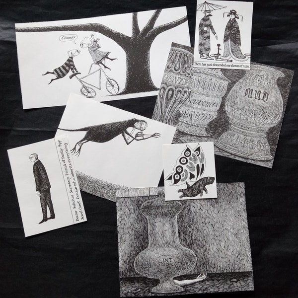 Edward Gorey - Etsy