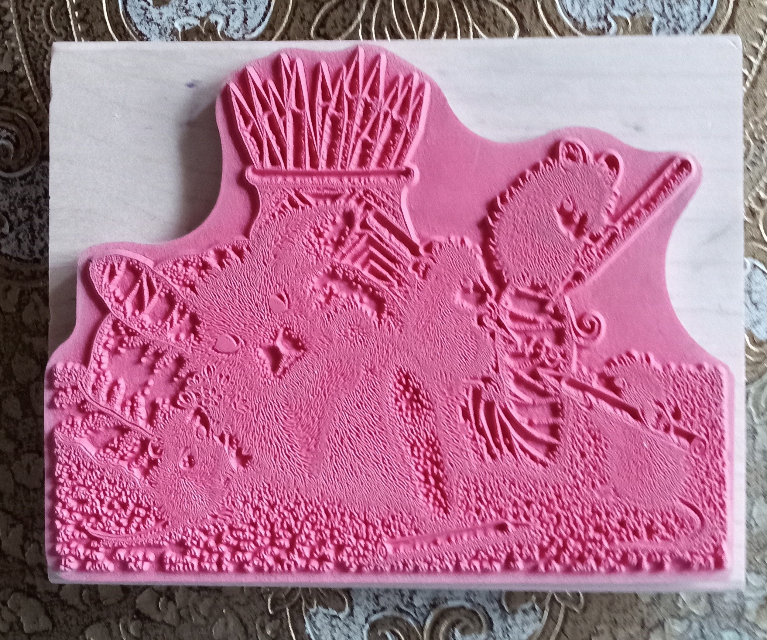 Vintage House Mouse Designs Cast of Characters Wood Mounted Stamp ...