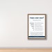 Airbnb Property Review Rating Request Sign | Review Sign for Guests ...