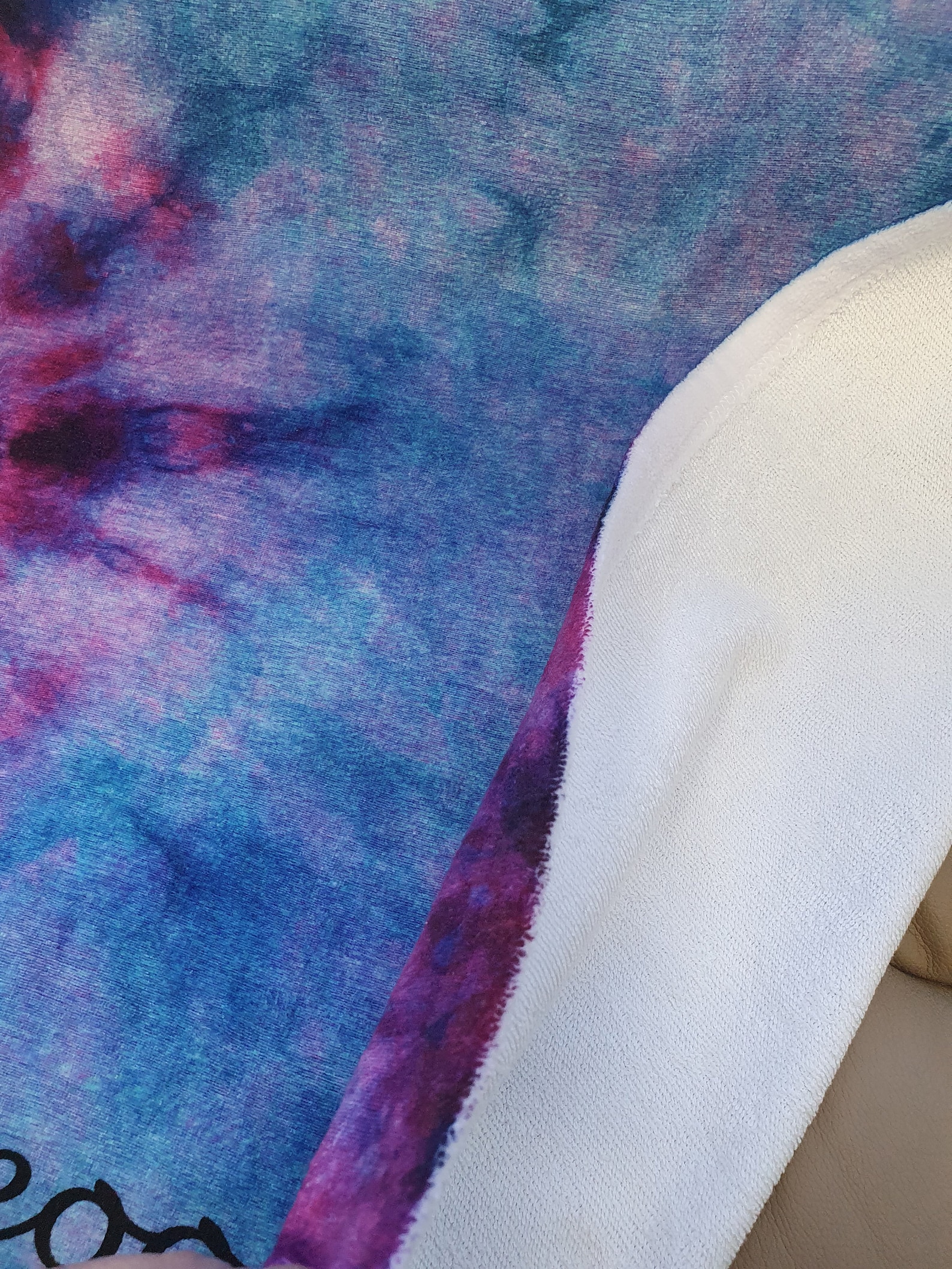 Personalized Tie Dye Print Towel, 30x60, Customized Gift, Personalized ...