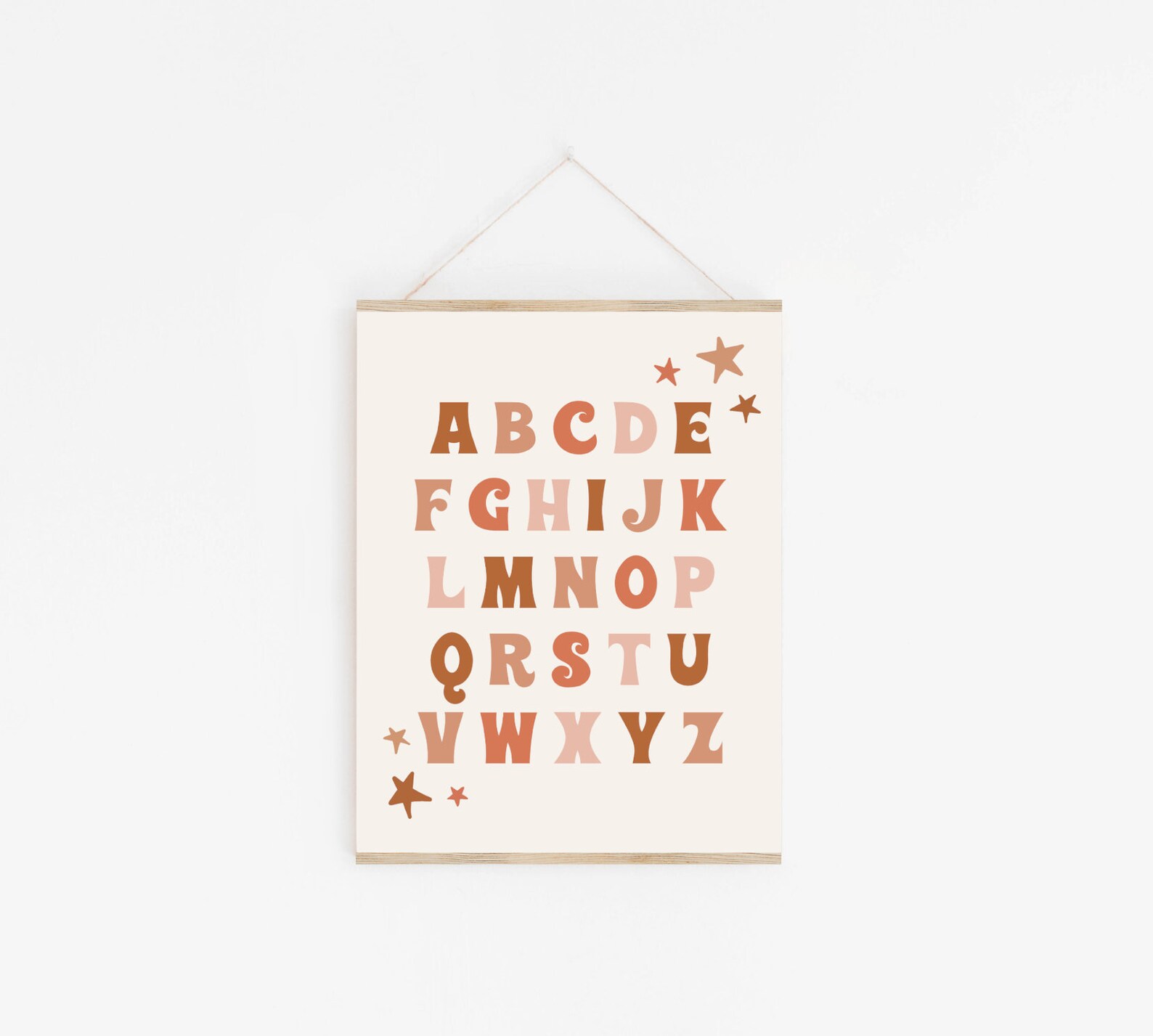 Groovy Alphabet Printable INSTANT DOWNLOAD - Etsy
