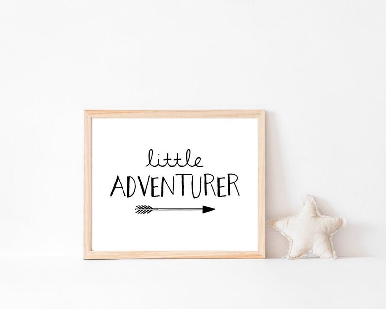 Little Adventurer Printable Nursery Art, Instant Download - Etsy