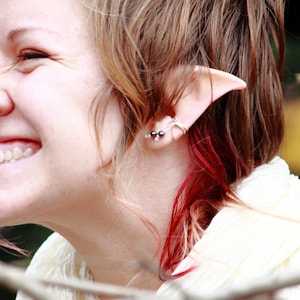 Custom Painted Elf Ears for Hobbit Pixie Dalish Fairy Costumes and ...