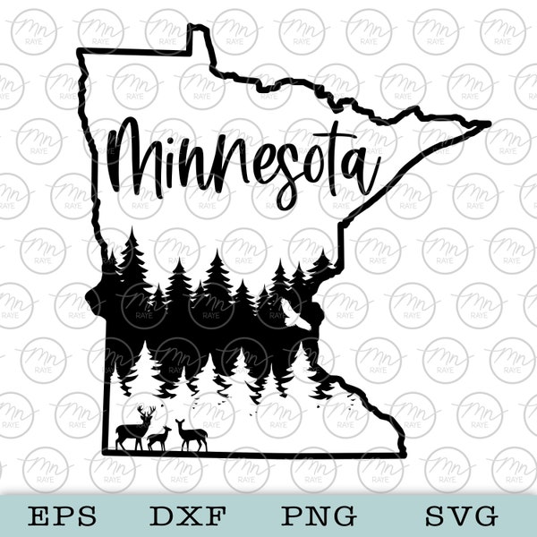Minnesota Svg - Etsy