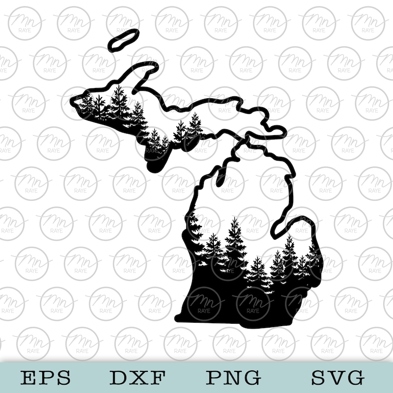 Michigan Svg - Etsy