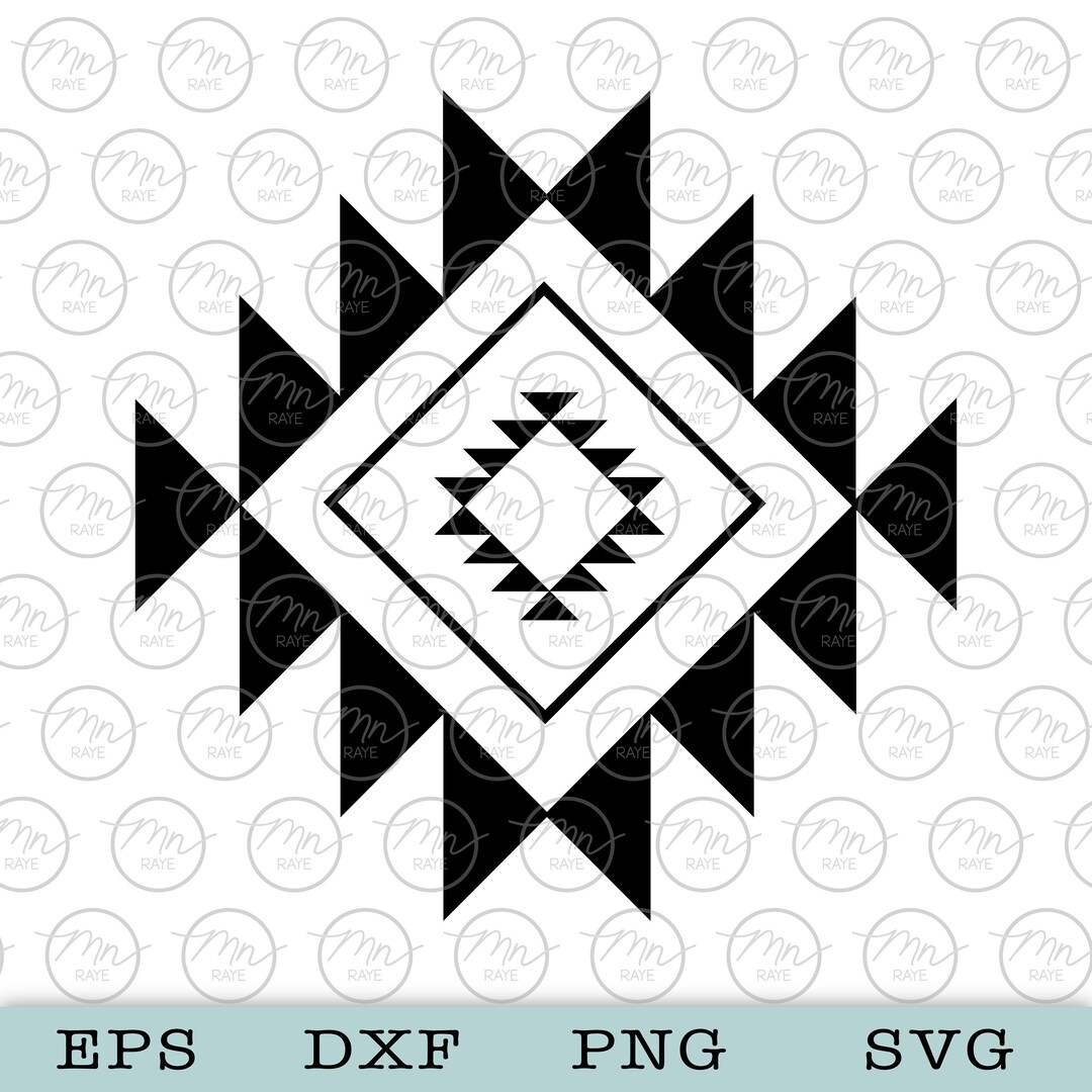 Aztec Pattern Svg, Aztec Print, Digital Clipart, Svg Files for Cricut ...