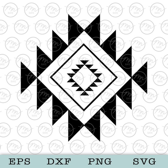 Scrapbooking Craft Supplies & Tools Cut Files Aztec Tribal Pattern Svg ...