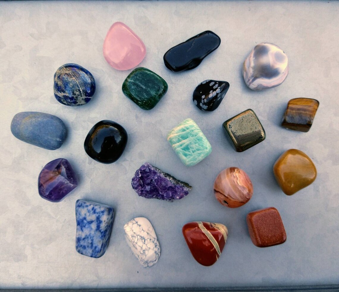 Crystal and Gemstone Magnets - Etsy
