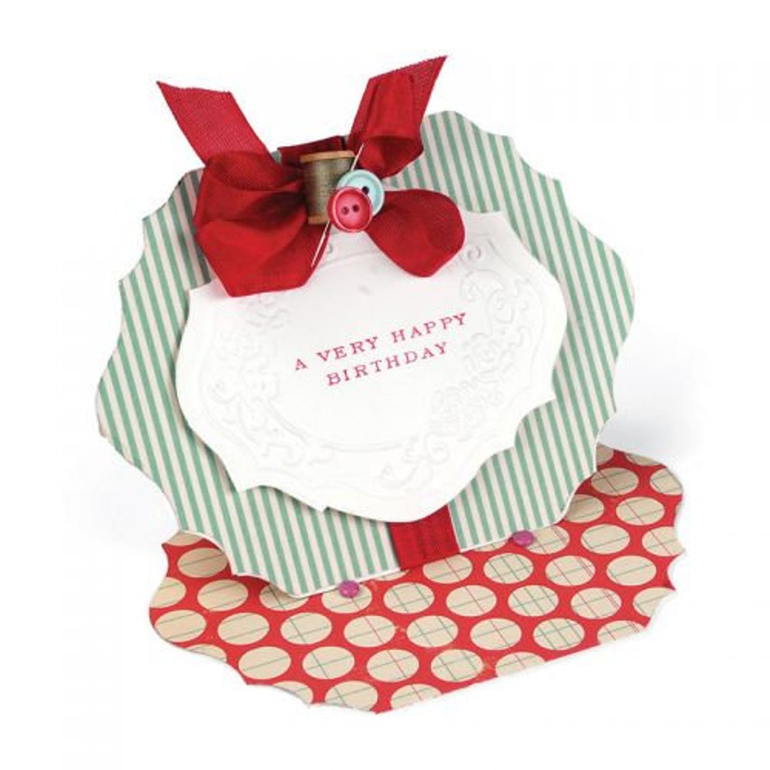 Sizzix Bigz XL Die - Card, Self-standing - 658468 - Etsy