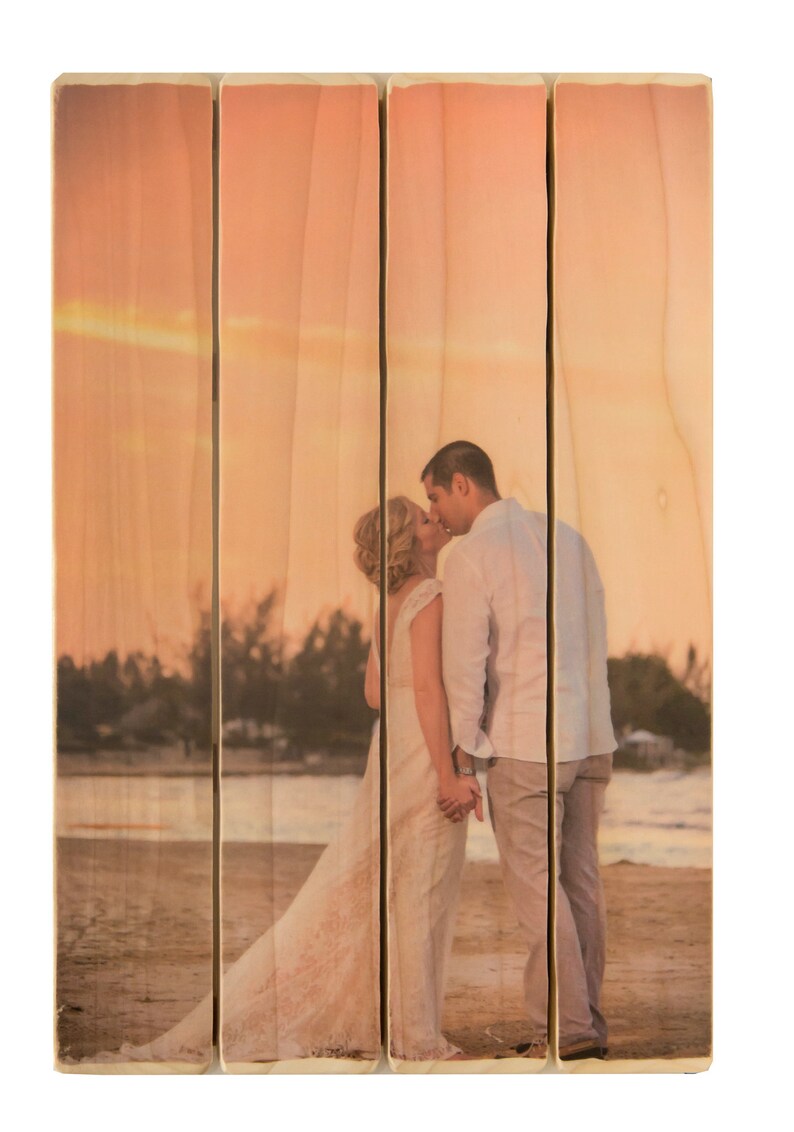 4 Panel Custom Photo Phlatt Natural Wood Photo on Wood - Etsy