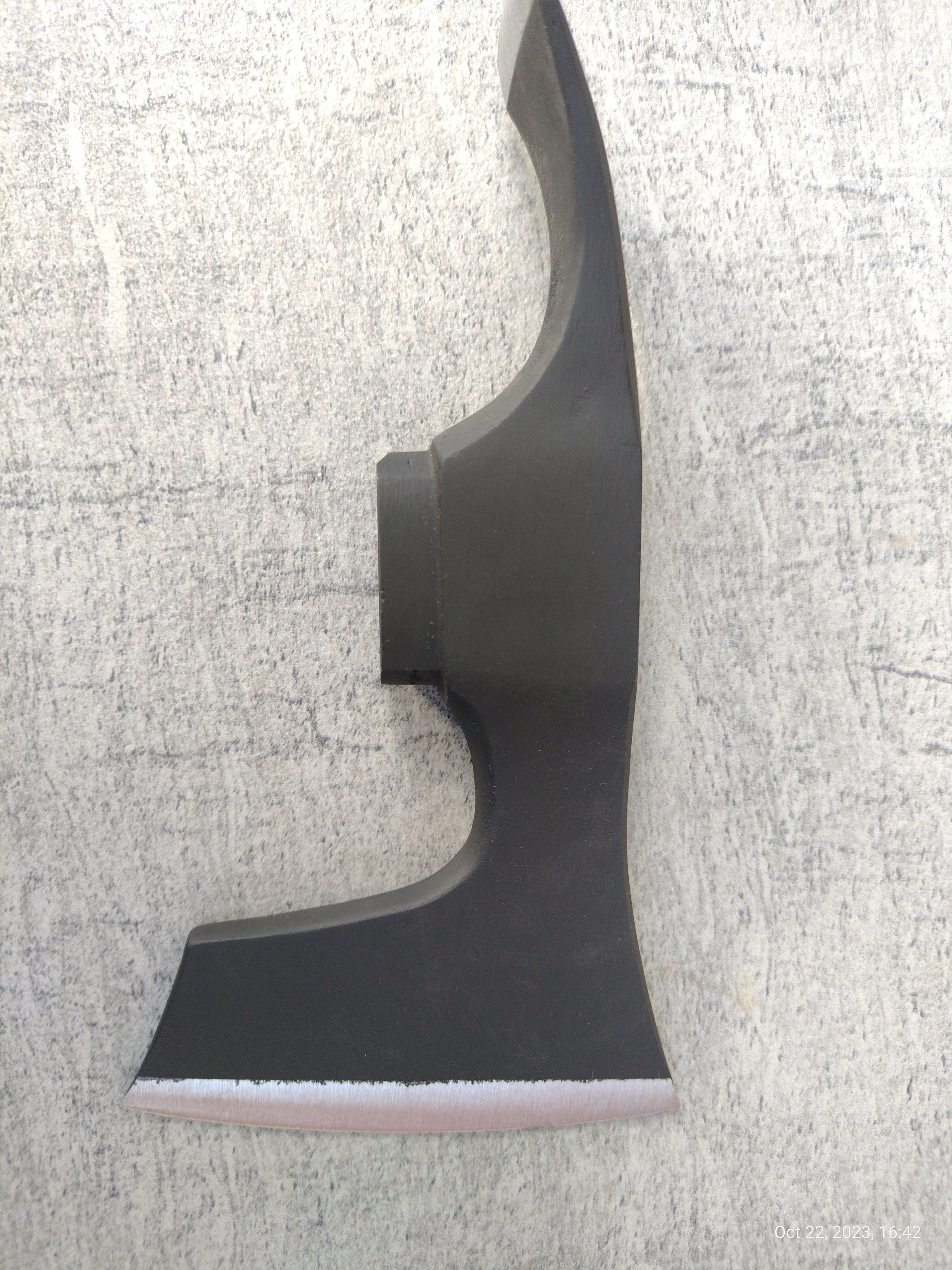 Carbon Steel Axe Adze Head: Bearded Hatchet Two-blade Tool - Etsy