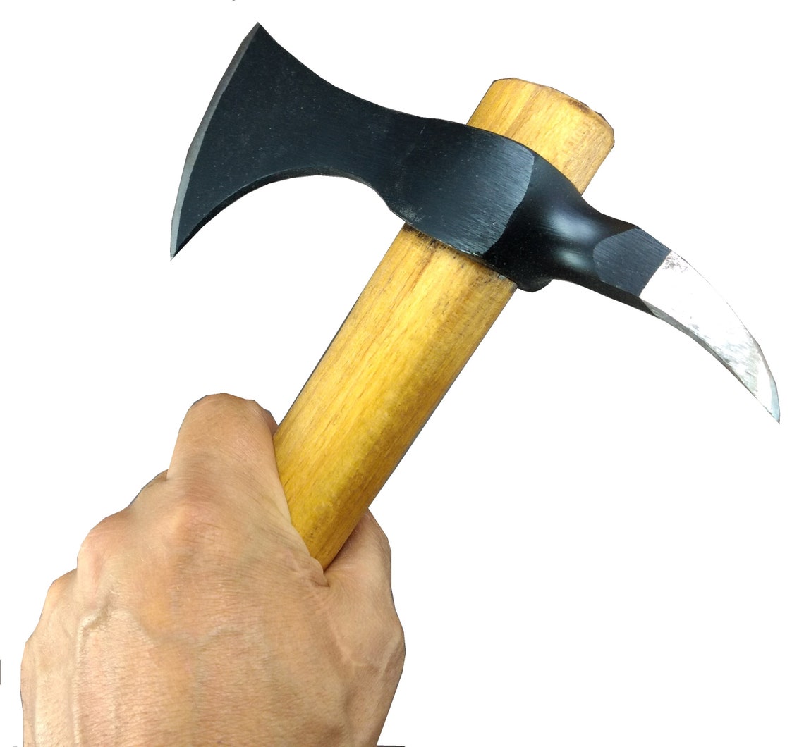 Bearded Spike Tomahawk Axe Hatchet - "the Black Hawk" - Etsy