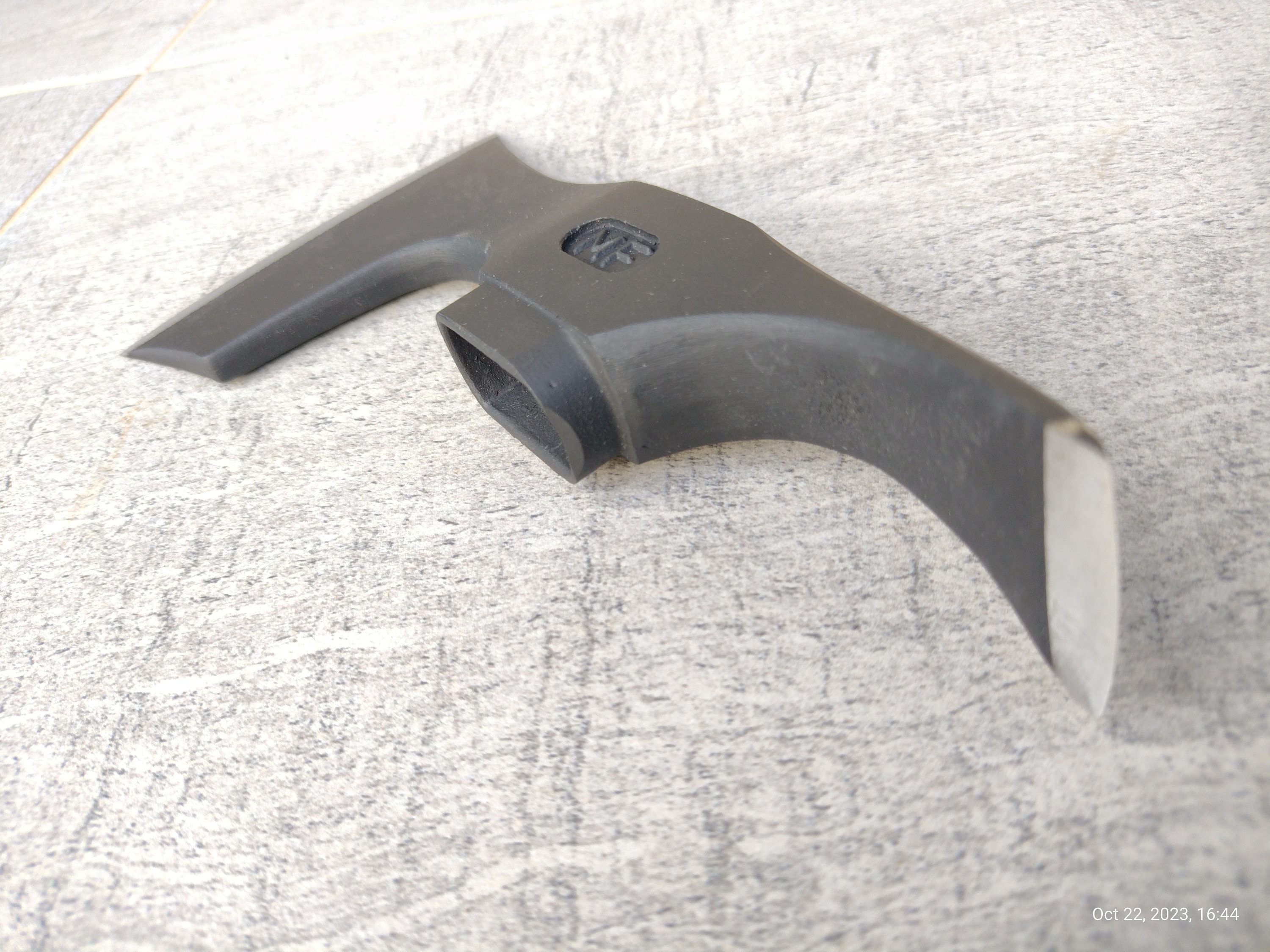 Carbon Steel Axe Adze Head: Bearded Hatchet Two-blade Tool - Etsy