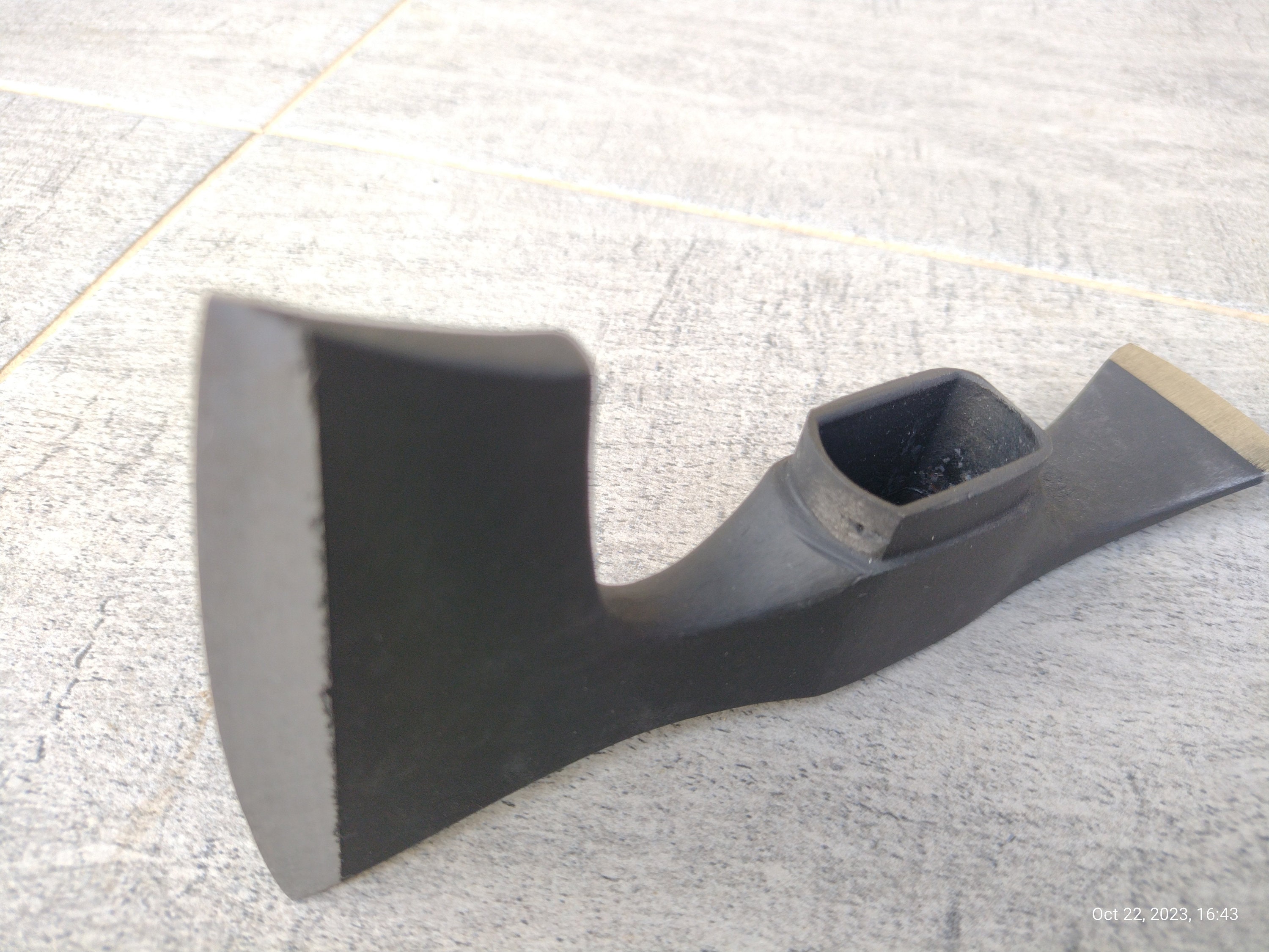 Carbon Steel Axe Adze Head: Bearded Hatchet Two-blade Tool - Etsy