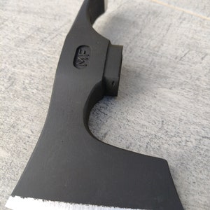 Carbon Steel Axe Adze Head: Bearded Hatchet Two-blade Tool - Etsy