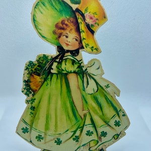 Leprechaun St. Patricks Day Decor Standee, Vintage Insp Shelf Decor ...