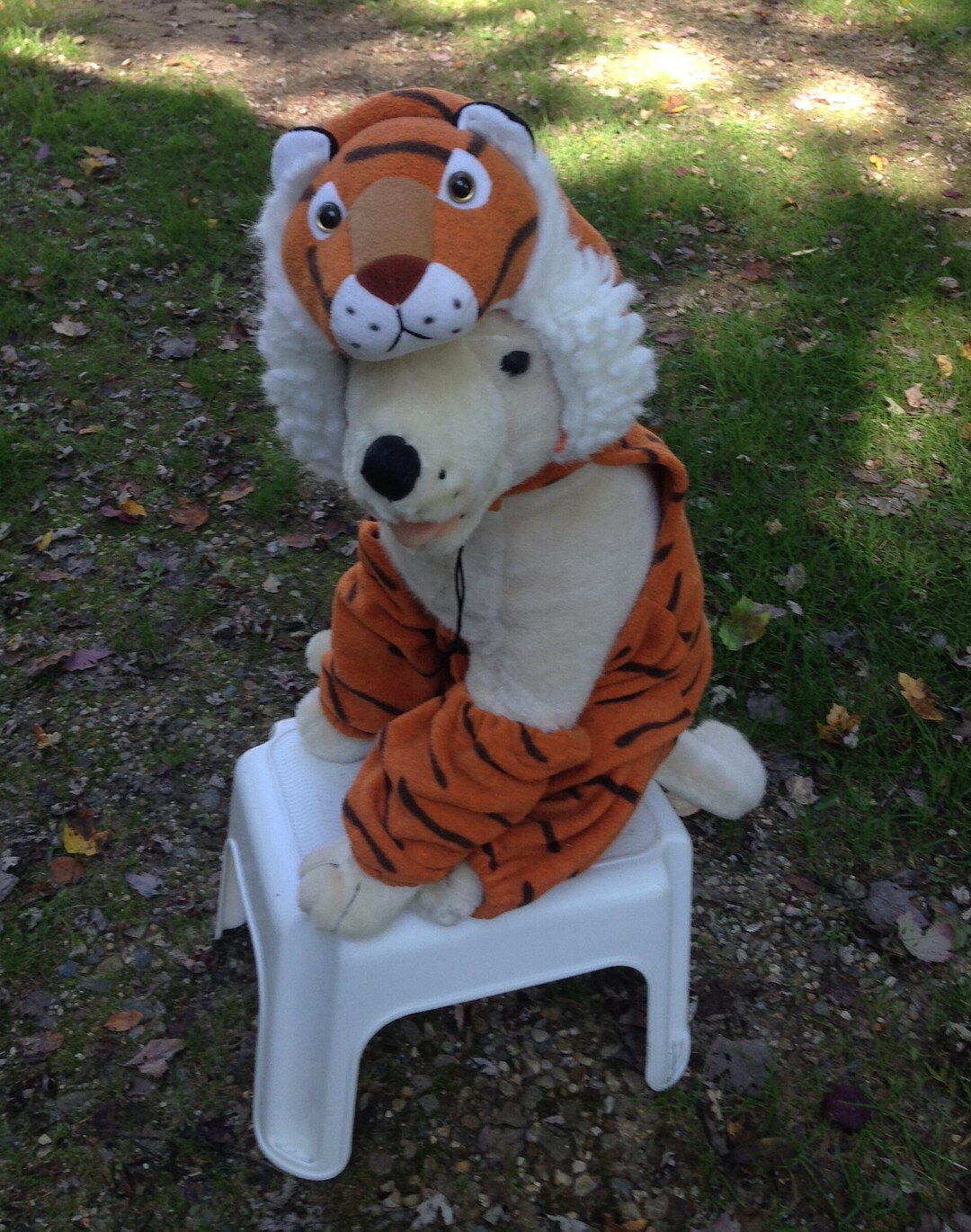 Pet Orange Tiger Costume-size Medium/large - Etsy