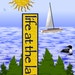 Life at the Lake Garden Peace Pole With Solar Light 52" Outdoor ...