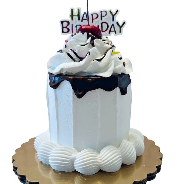 Fake Birthday Cake - Etsy