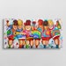 The Fat Ladies on Red Wine Painting | Wall Decoration | Premium Colors ...