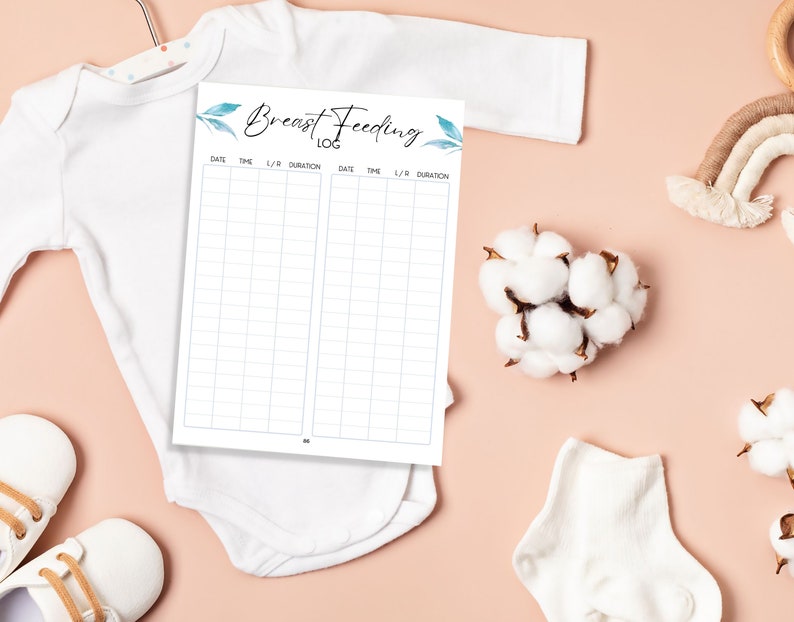 Breast Pump Tracker, PRINTABLE, Pumping Daily Tracker, INSTANT DOWNLOAD ...