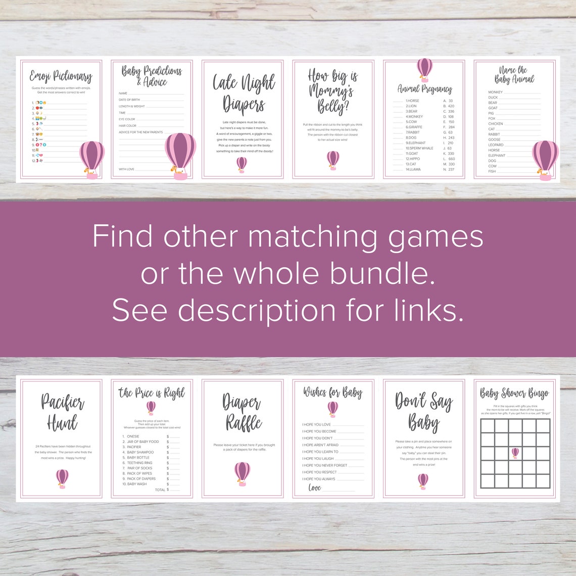 The Price is Right Baby Shower Game, Baby Shower Game, Printable Baby ...