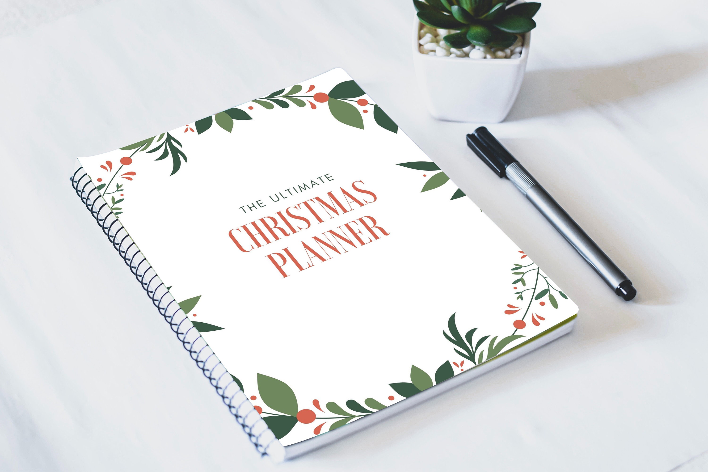 Christmas Planner Printable, INSTANT DOWNLOAD, Holiday Planner, Xmas ...