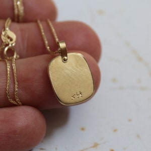 Emblem of Israel 14k Solid Gold Coin Necklace Israeli Menorah Pendant ...