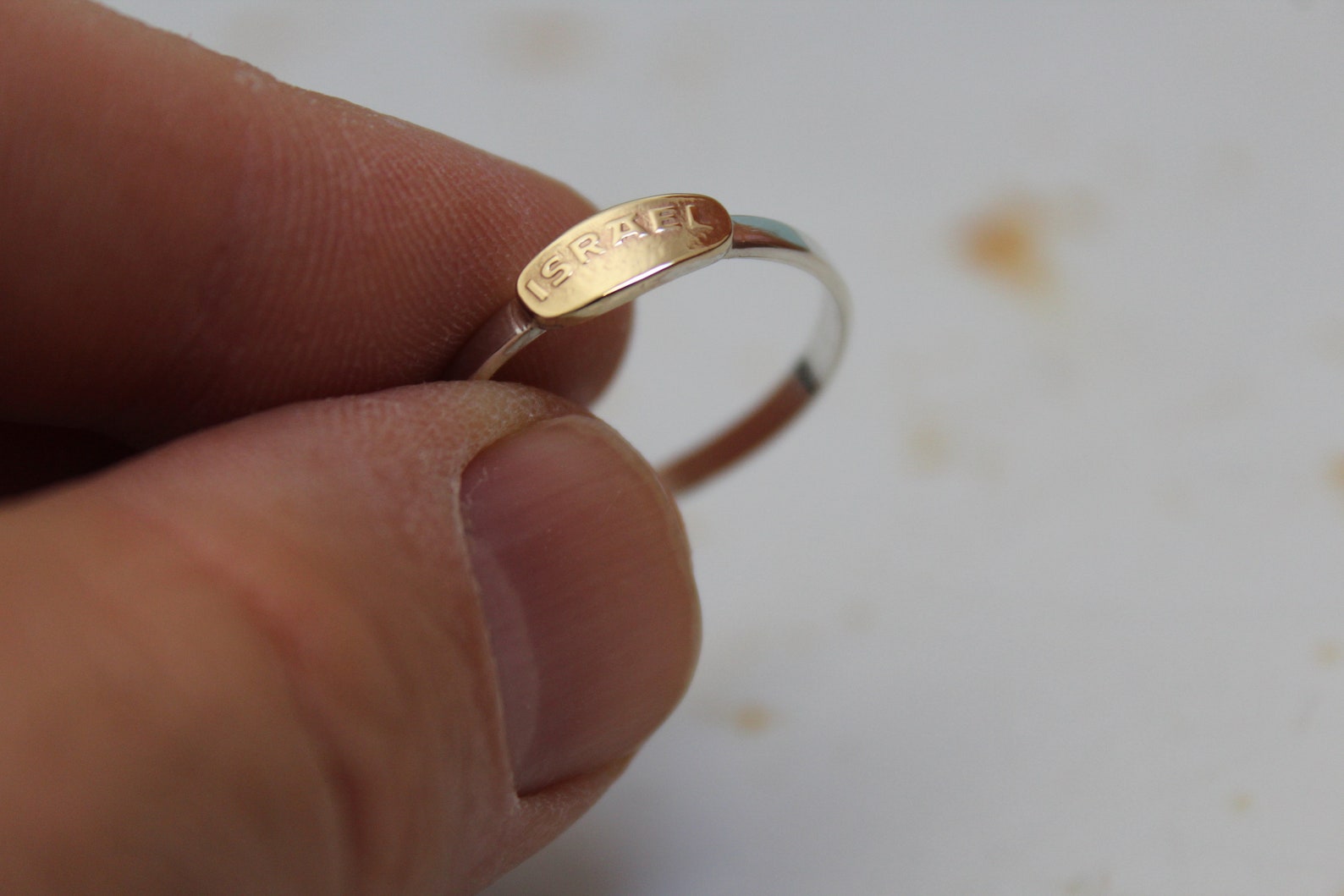 Israel Jewelry Judaica Ring Gift From Israel Made in Israel | Etsy