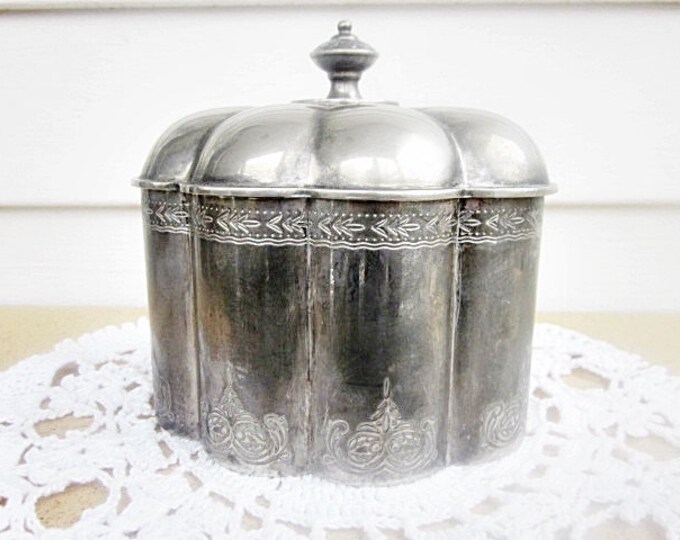 Vintage Godinger Silver Trinket Box , Godinger Jewelry Box , 1994 - Etsy
