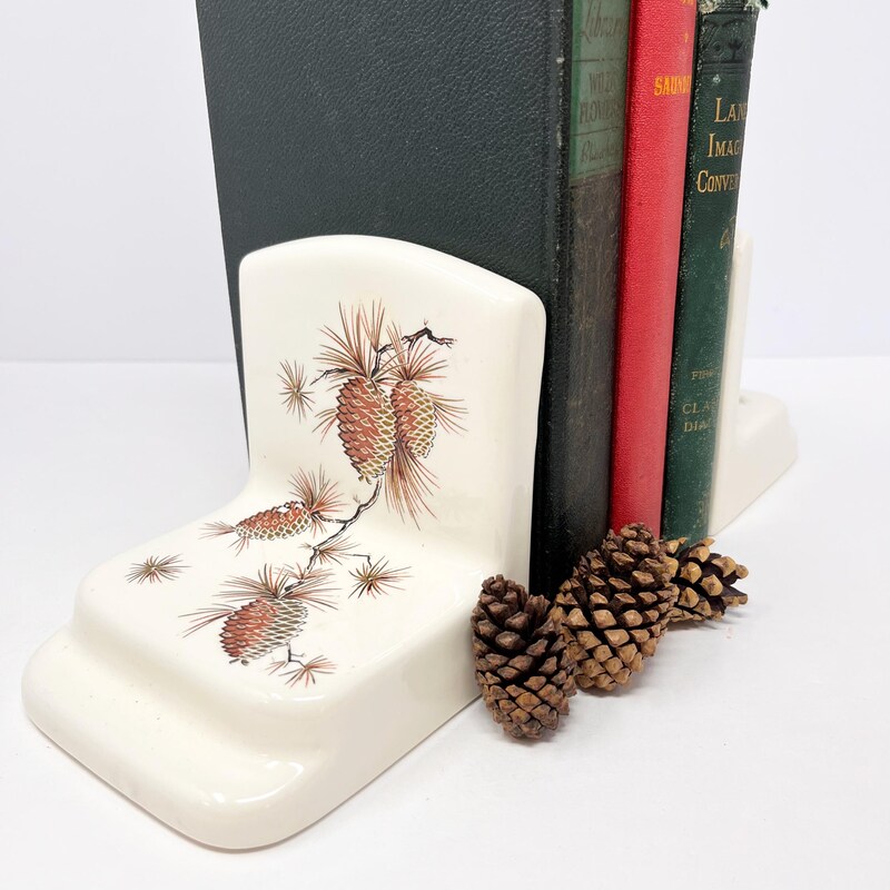 Ceramic Bookends - Etsy
