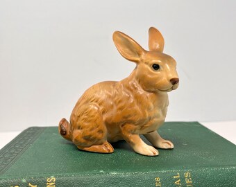 Vintage Lefton H6664 Brown Rabbit Figurine-2 Available Priced Each-mid ...
