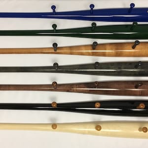 Baseball Bat Hat Rack - Etsy