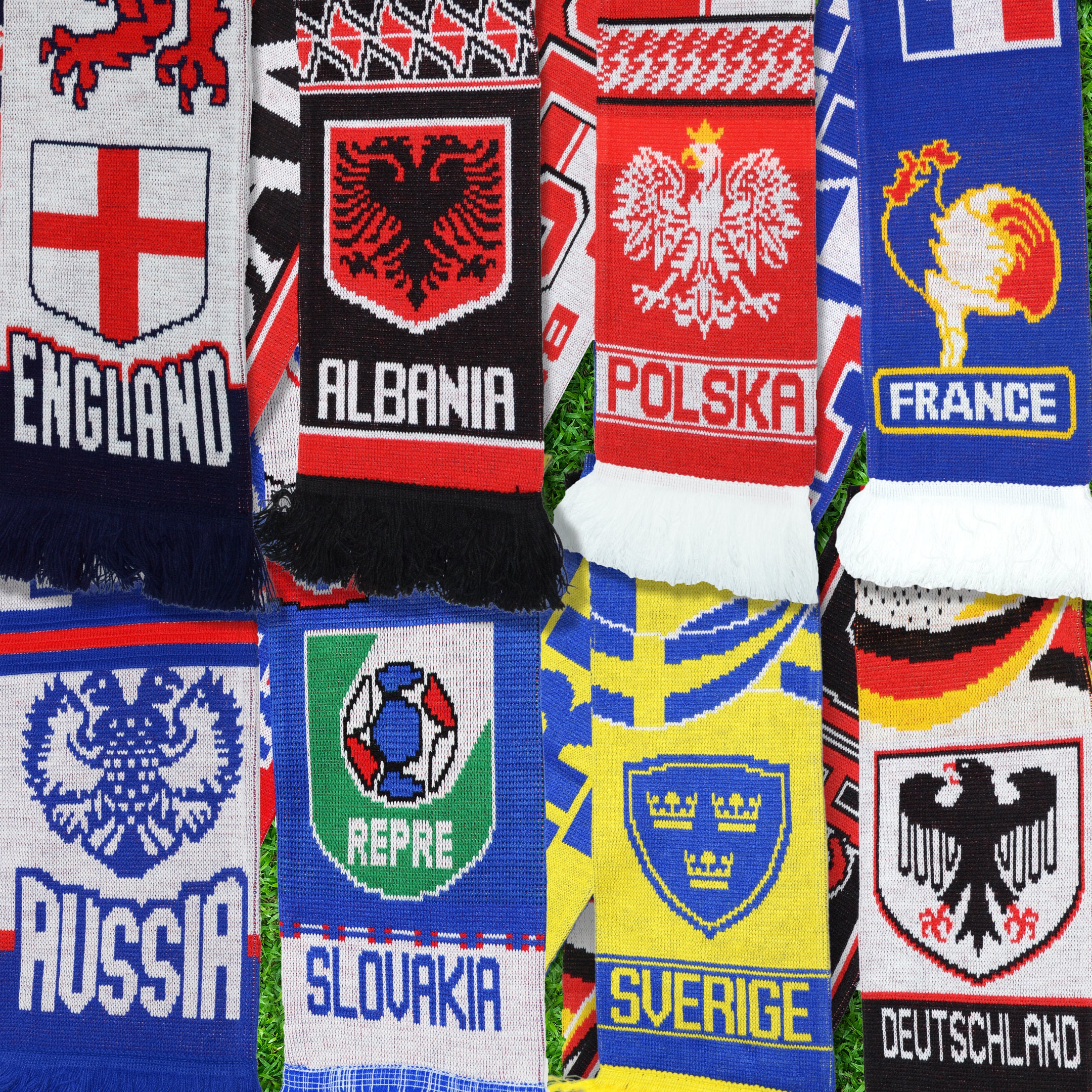 Retro Football Scarves / Scarf - Etsy UK
