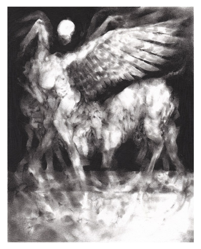 Original Drawing 8x10 Inches Peg - Etsy