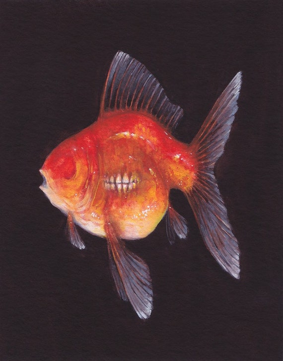 Goldfish Teeth