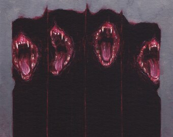 Print 4x5 8x10 11x14 Inches Fishtooth - Etsy