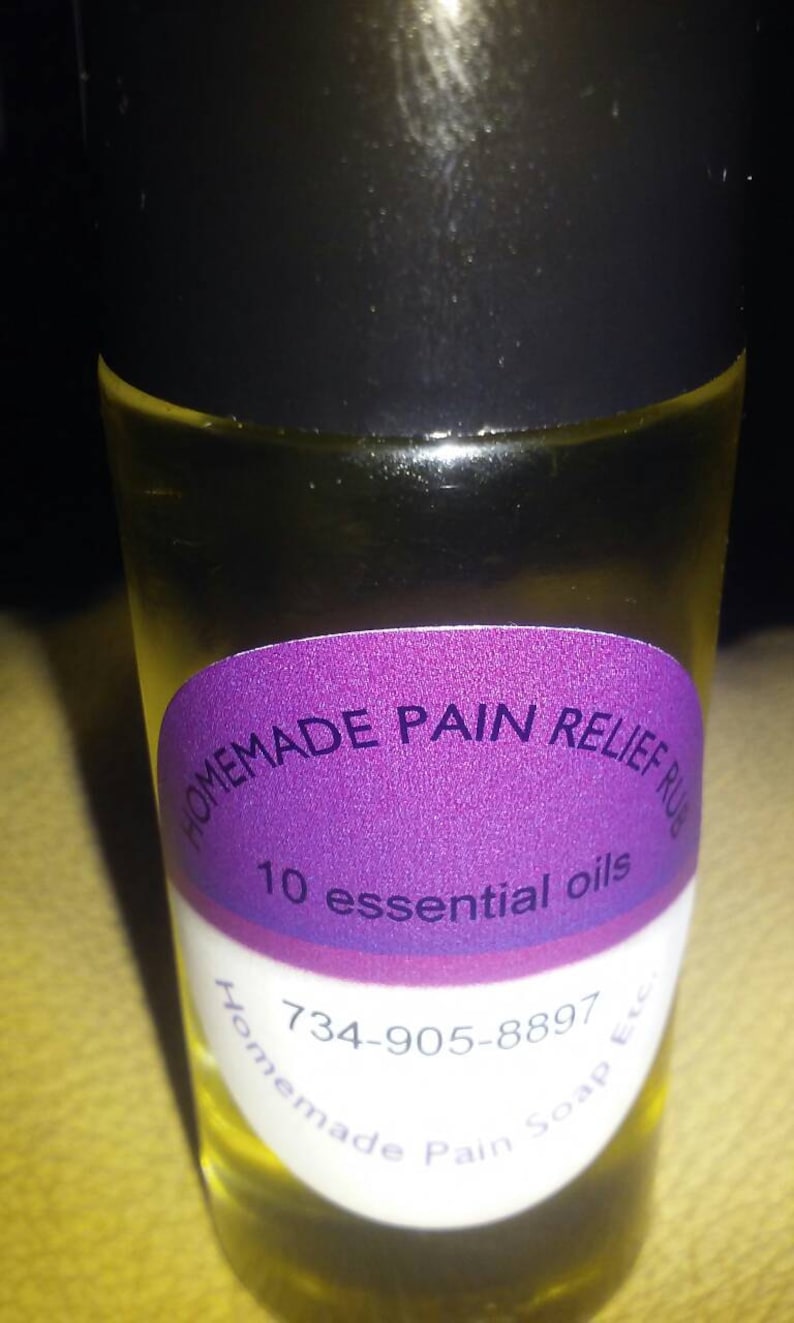 Homemade Pain Relief Rub - Etsy